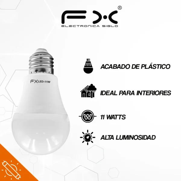 Foco LED-11W - Electronica Siglo FX