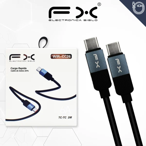 Cable de Carga (TC) WIR-CC26 - Electronica Siglo FX